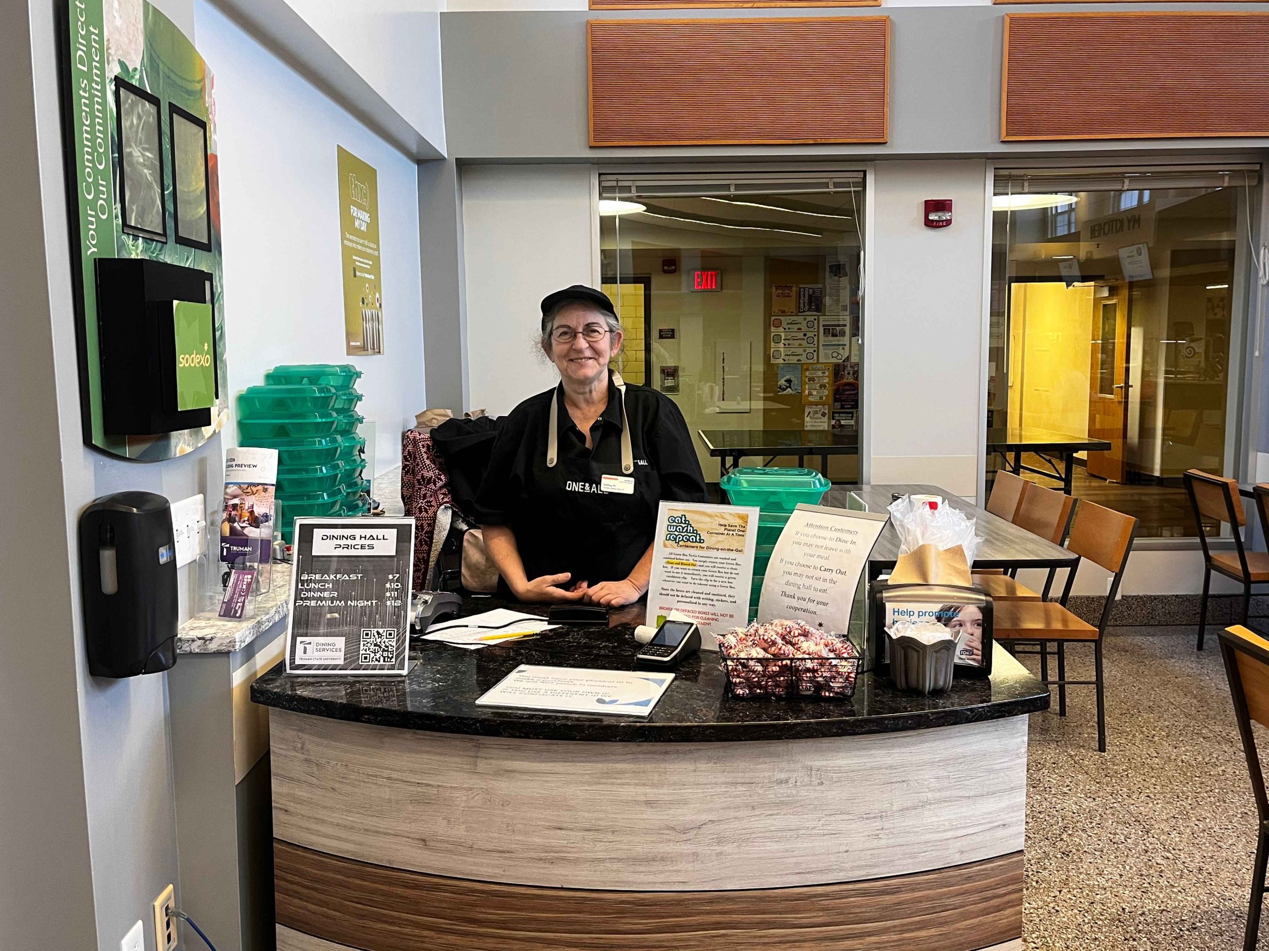 A familiar face: Halley Miller marks 34 years at Truman State – TMN